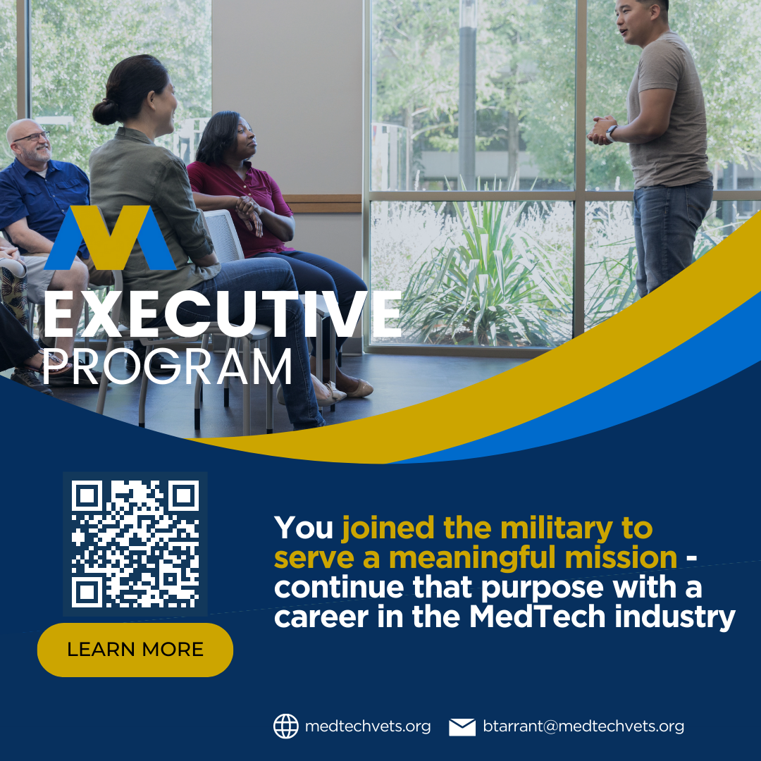 MedTechVets Launches Program for West Point and Naval Academy Alumni to Join the Medical Device ...